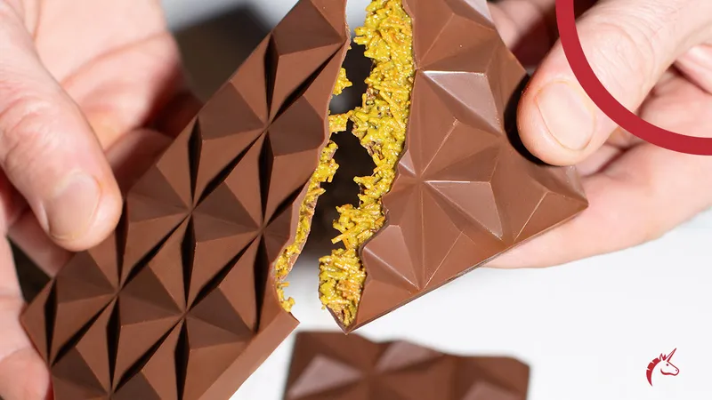 Triangle Shaped Chocolate Bar