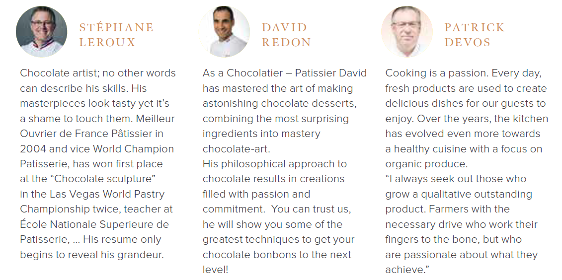 Master Class Week at Chocolate University Belgium - Puratos